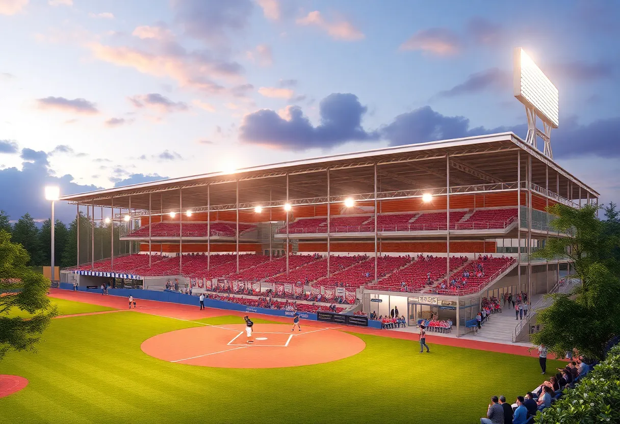 New Baseball Facility Construction at Georgia Southern