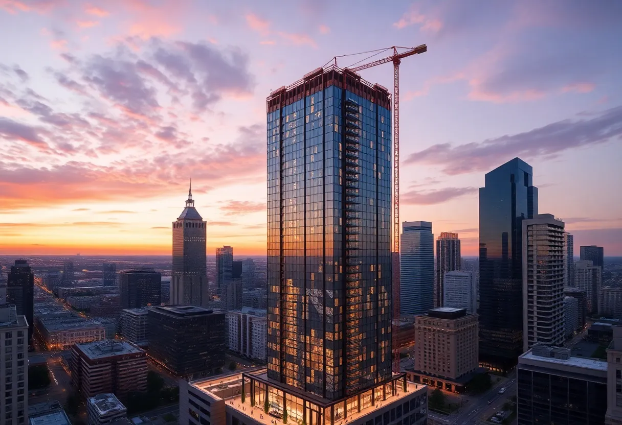 Atlanta Construction Milestone at 1072 West Peachtree