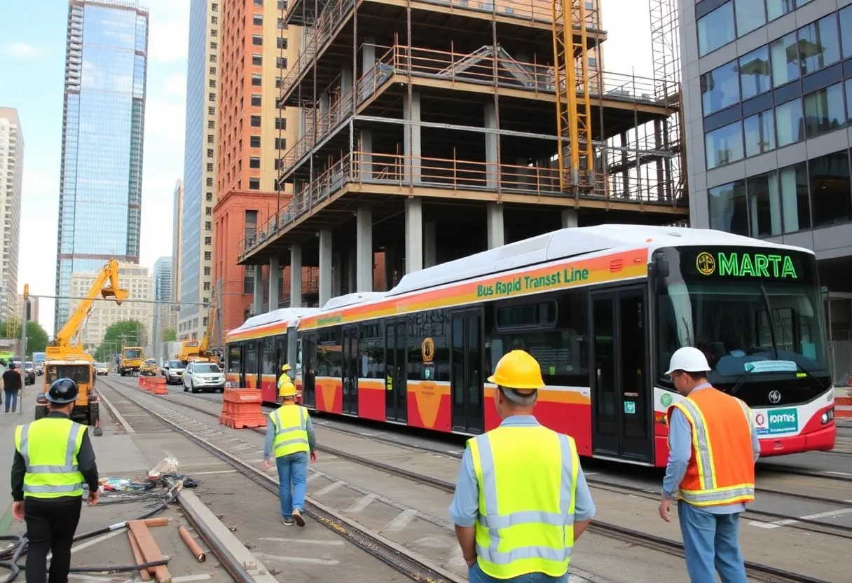 MARTA Construction Delay Affects Rapid A-Line Timeline