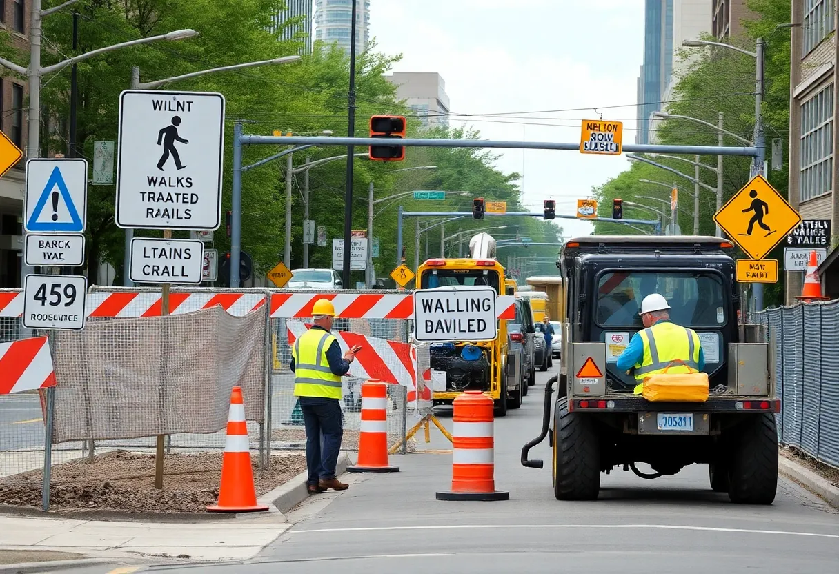 Atlanta Construction: Ellsworth Industrial Blvd Closure